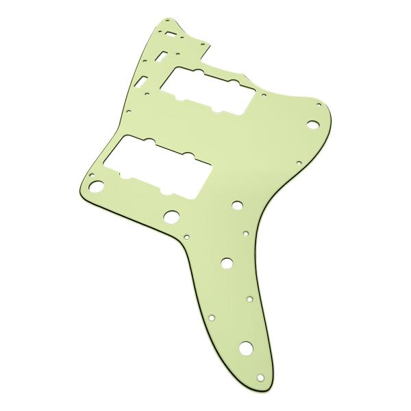ミントグリーン3PLY、インチ規格品現行USA AMERICAN VINTAGE JAZZMASTER PICKGUARDSを元に製作□主な適合モデル現行Fender USA JMモデル