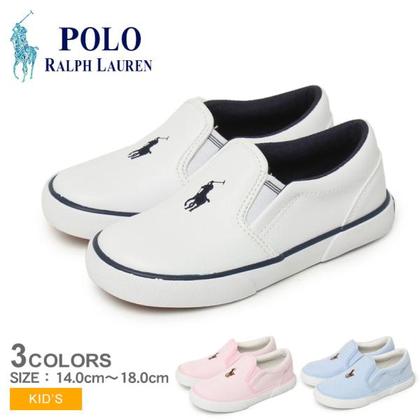■ブランド：POLO RALPH LAUREN ポロ ラルフローレン■アイテム：スリッポン■スタイルNo：RL00274680 RL00274450 RLRF102594■商品名：BAL HARBOUR II■性別：キッズ ジュニア 子供■...