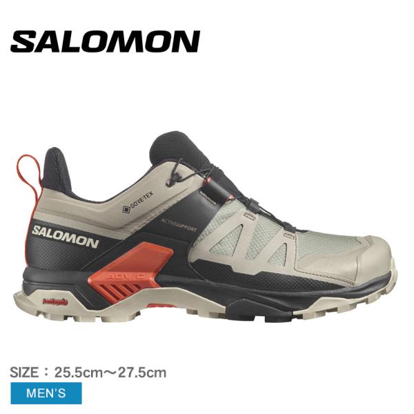 ■ブランド：SALOMON サロモン■アイテム：ハイキングシューズ■スタイルNo：L41731400■商品名：X ULTRA 4 GTX■性別：メンズ■素材：アッパー：合成素材、テキスタイルアウトソール：ラバーサロモンより「X ULTRA ...