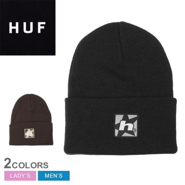 ■採寸単位(cm)/内径/高さフリー/35/22※上記サイズは、実際に同一の商品を採寸した結果です。■ブランド：HUF ハフ■アイテム：ニット帽■スタイルNo：BN00162■商品名：STAR BOX LOGO BEANIE■性別：メンズ ...