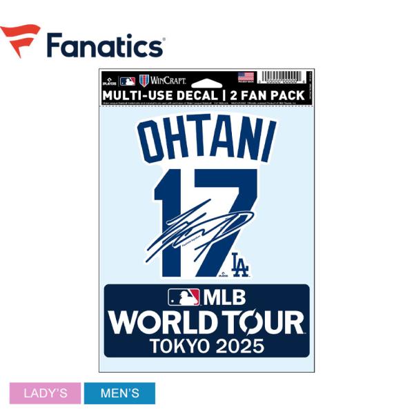 ■採寸[単位(cm)]縦×横/18cm×13cm※上記サイズは、実際に同一の商品を採寸した結果です。■ブランド：FANATICS ファナティクス■アイテム：ファンデカール■スタイルNo：ML1325SS0023■商品名：大谷翔平 MLB W...