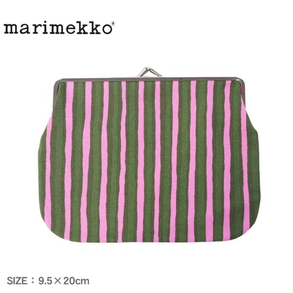 ■採寸[単位(cm)]縦/15cm横/20.5cmマチ/1cm※上記サイズは、実際に同一の商品を採寸した結果です。■ブランド：MARIMEKKO マリメッコ■アイテム：がま口ポーチ■スタイルNo：74634-464■商品名：Piccolo ...