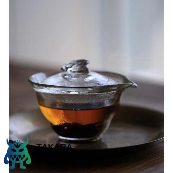 中国茶器 ガラス製 蓋碗 中国茶 台湾茶 茶葉 ウーロン茶 烏龍茶 結婚祝い