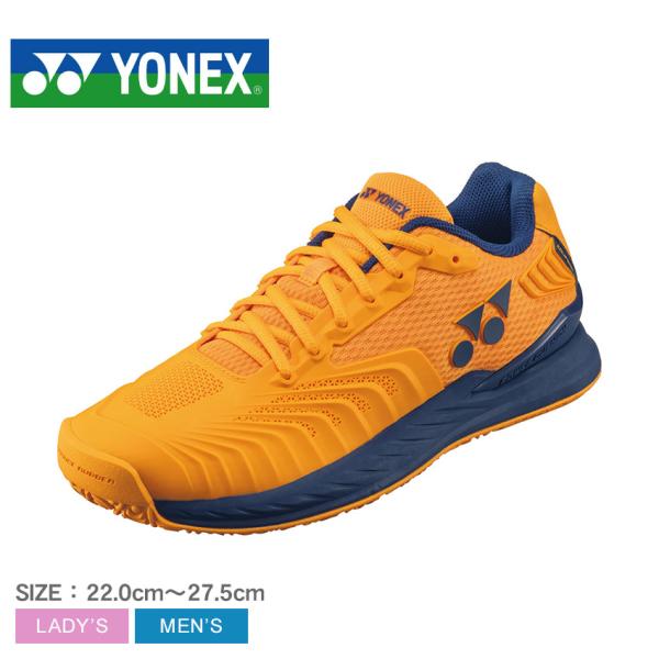 ■ブランド：YONEX ヨネックス■アイテム：テニスシューズ■スタイルNo：SHTE4MGC■商品名：パワークッション エクリプション4■性別：メンズ レディース■原産国：Vietnam 他■素材：アッパー：合成繊維＋合成樹脂ミッドソール：...