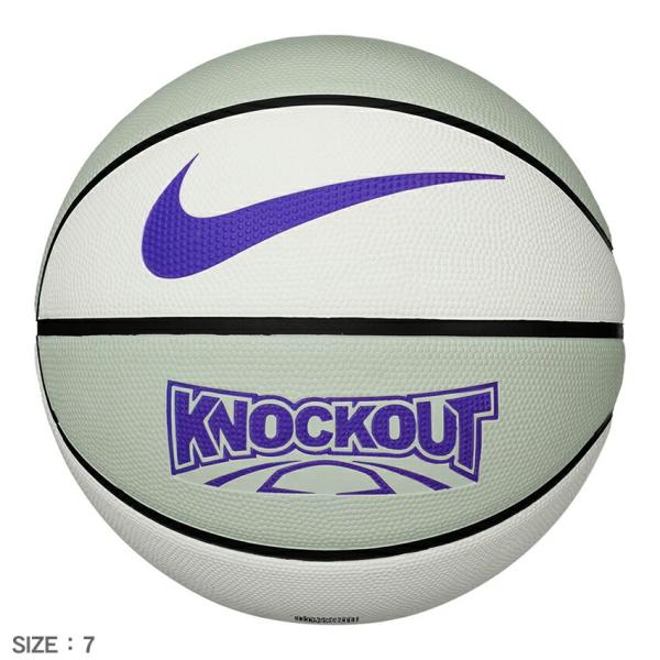 ■ブランド：NIKE ナイキ■アイテム：バスケットボール■スタイルNo：BS3081■商品名：KNOCKOUT■性別：ユニセックス■原産国：Vietnam 他■素材：ゴム 100％ナイキより「KNOCKOUT」です。耐久性に優れたゴム製外装...