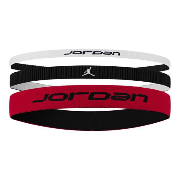 ■ブランド：NIKE ナイキ■アイテム：ヘッドバンド■スタイルNo：JD2022■商品名：ジョーダン エラスティックスポーツミックスワイズヘッドバンド 3本パック■性別：ユニセックス■原産国：Thailand 他■素材：ポリエステル 94％...