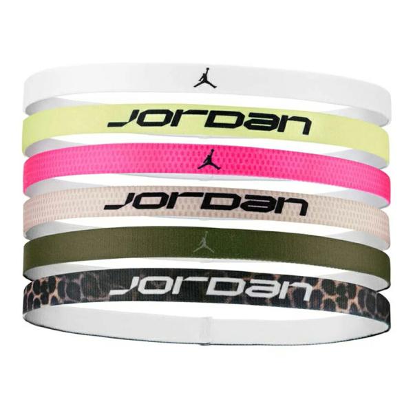 ■ブランド：NIKE ナイキ■アイテム：ヘッドバンド■スタイルNo：JD2021■商品名：ジョーダン エラスティックスポーツヘッドバンド 6P■性別：ユニセックス■原産国：Thailand 他■素材：ポリエステル 87％、ポリウレタン 13...