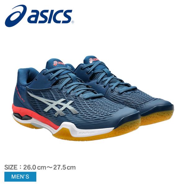 ■ブランド：ASICS アシックス■アイテム：バドミントンシューズ■スタイルNo：1071A087■商品名：COURT CONTROL FF 3■性別：メンズ■原産国：Vietnam 他■素材：アッパー：合成樹脂、人工皮革（合成皮革）、合成...