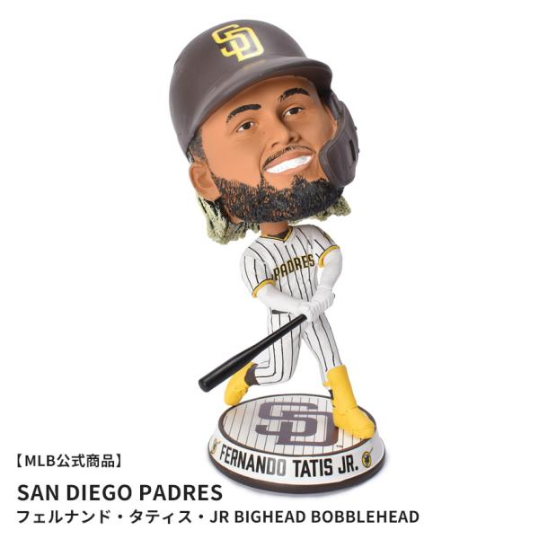 ■ブランド：MAJOR LEAGUE BASEBALL メジャーリーグベースボール■アイテム：ボブルヘッド■スタイルNo：BHMBSMU22BGHJSPFT■商品名：Fernando Tatis Jr. San Diego Padres B...