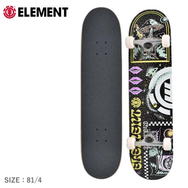 ■ラッピング対象外■採寸単位(cm)/全長/幅/厚み/ウィール直径81/4/80.5/20.5/1/5※上記サイズは、実際に同一の商品を採寸した結果です。■ブランド：ELEMENT エレメント■アイテム：スケートボード■スタイルNo：BB0...