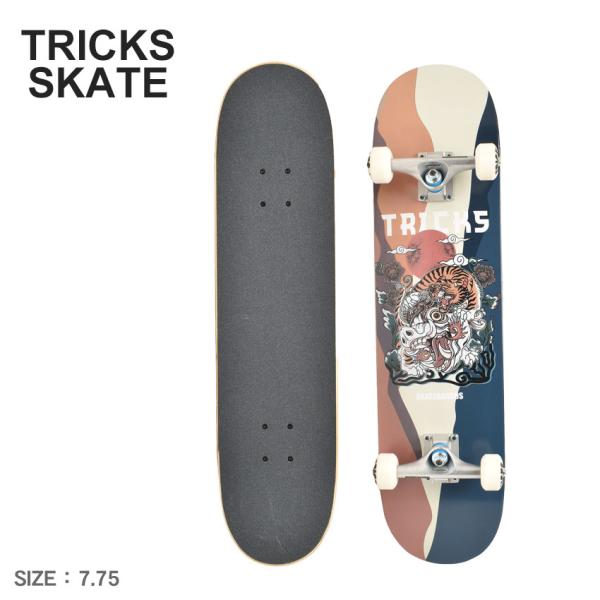 ■ラッピング対象外■ブランド：TRICKS SKATE トリックス スケート■アイテム：スケートボード■スタイルNo：TRCO0022A■商品名：トリックス ドラゴン 7.75×31.60 コンプリート スケートボード■性別：メンズ レディ...