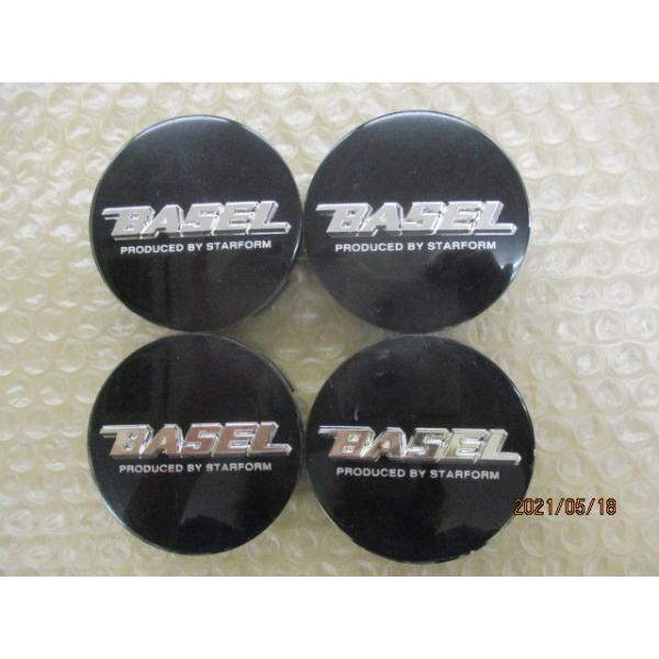 BASEL STARFORM アルミホイール用 中古センターキャップ 4個/4枚