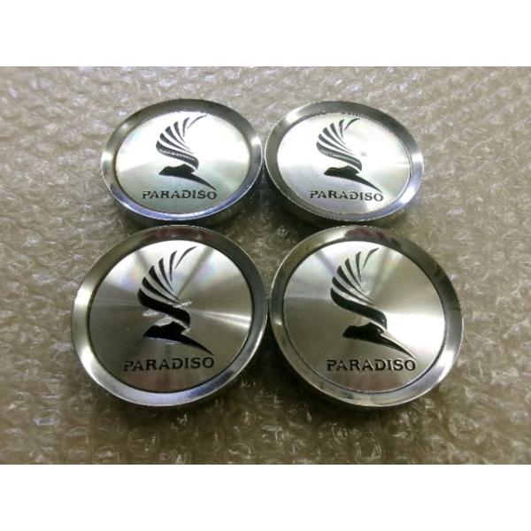 ナプレジャパン PARADISO MARINI パラディソ マリーニ アルミホイール用 中古センターキャップ 4個/4枚