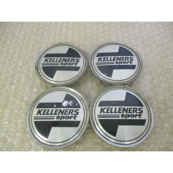KELLENERS Sport ケレナーズ スポーツ アルミホイール用 中古センターキャップ 4個/4枚