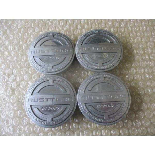 WORK ワーク RUSTTERE ラスターレ RT1 RT2 RT1-LV 中古センターキャップ 4個/4枚