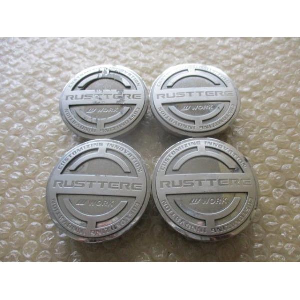 WORK ワーク RUSTTERE ラスターレ RT1 RT2 RT1-LV 中古センターキャップ 4個/4枚