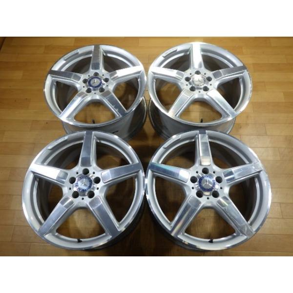 メルセデスベンツ AMG CLS C218/X218/W218 純正 ホイール 4本セット 5H-112 19インチ F/8.5J+34.5 R/9.5J+48 A2184011602 A2184011702