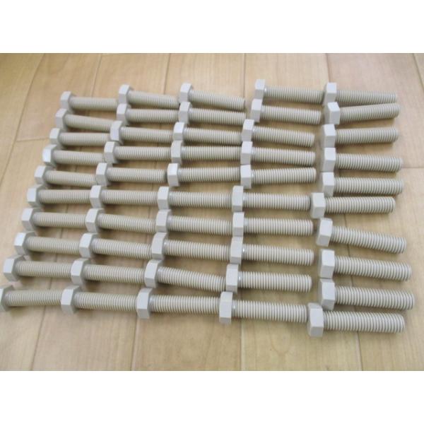 PEEK/BT　M12-L50　六角ボルト　樹脂ボルト　六角樹脂ボルト　50本入り