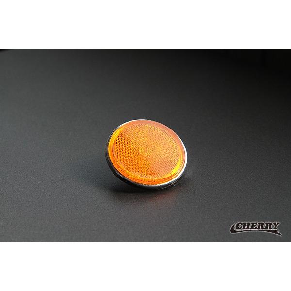 汎用の反射板です。M6ネジ仕様。 仕上がりはそれなりです。プラスチック製。サイズを参考にしてください。 ＊Z400FX/Z1/Z2はM5なので適合しません。旧CB系に使えます。サイズ直径　　　約57ミリ板の厚さ　約8ミリ＊ネジを含むと厚さが...