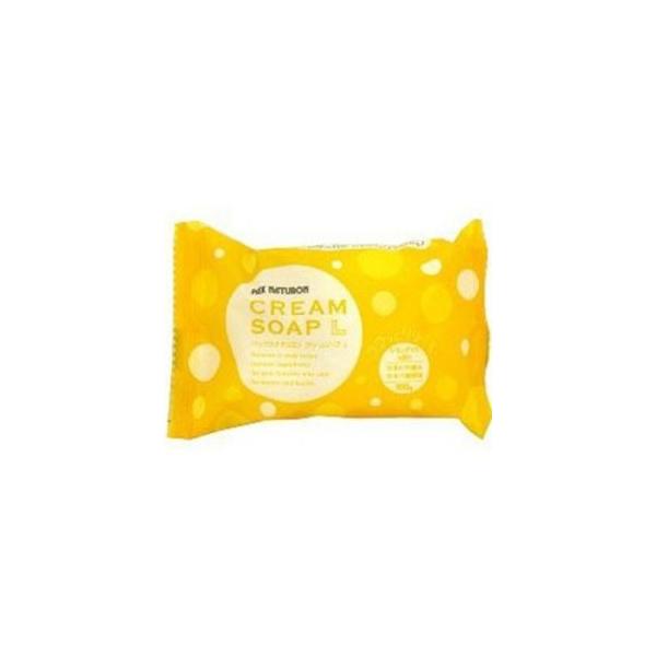 ▼5000円以上送料無料　(但し沖縄県、離島などは別途送料負担があります)　　  植物油（パーム油、ヤシ油）を原料にした石けん素地に、ホホバ油、ヒマワリ油の保湿をプラス。クリーミーに泡立ちます。溶け崩れしにくいようにカーブをつけた形状です。...