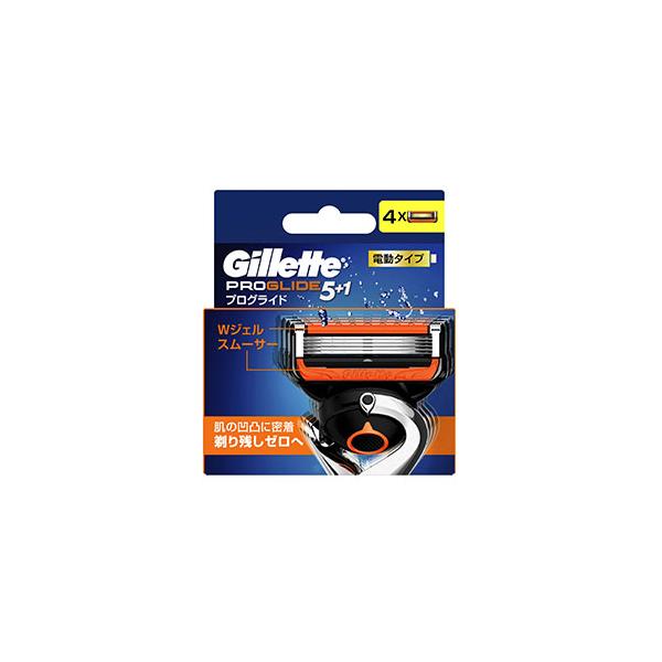 ▼5000円以上送料無料　(但し沖縄県、離島などは別途送料負担があります)　　　Ｐ＆Ｇ　ジレット プログライド 電動タイプ 替刃 ４個入はよりスキンケアニーズを満たす製品へと進化。５枚刃全てにおいて新テクノロジーを搭載し、人間工学に基づいた...