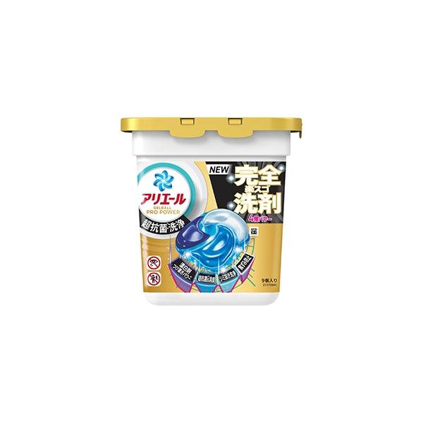 ▼5000円以上送料無料　(但し沖縄県、離島などは別途送料負担があります)　　　Ｐ＆Ｇ　アリエールジェルボールプロ パワー 本体９個は新アリエールジェルボールプロは４層中の１層に含まれる３つの界面活性剤のうち１種類を大幅にグレードアップする...