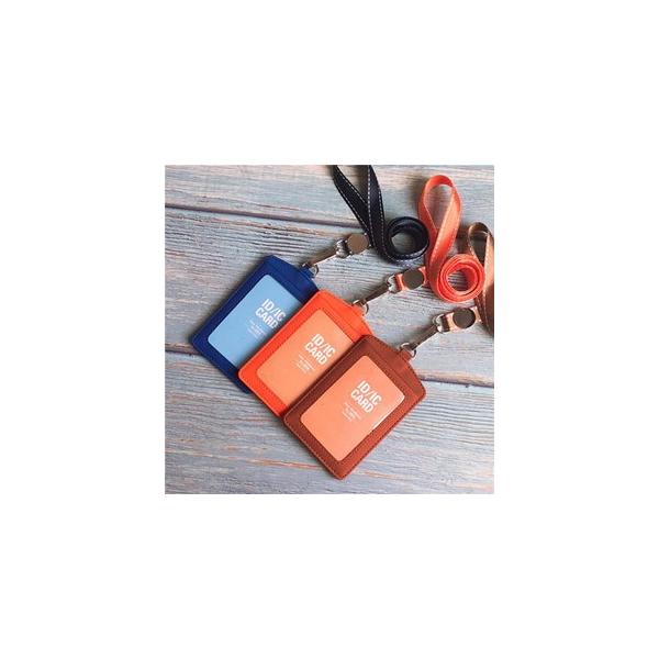 商品情報IDカードホルダー IDIDカードホルダー パスケースIDカードホルダー IDIDカードホルダー シンプル 革製IDケース付きネックストラップ  パスケース 仕事用?通学用?サバゲー用など カード収納整理商品詳細■カラー：ブラック ...