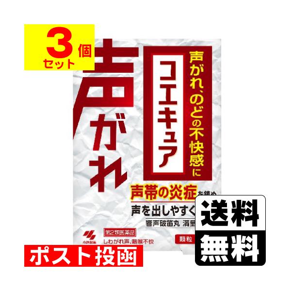 【送料無料】/声がれ/声枯れ/響声破笛丸/きょうせいはてきがん