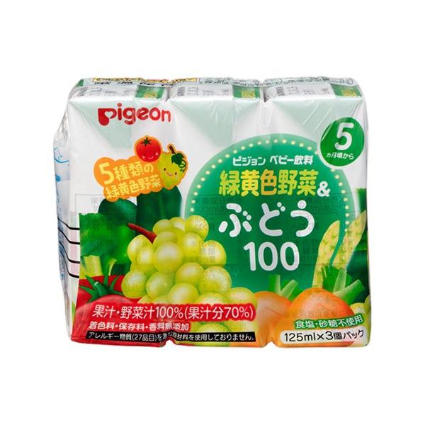 【6000円(税込)以上で送料無料(北海道・沖縄を除く)】/紙パック/赤ちゃん/100%/ジュース/無添加/グレープ