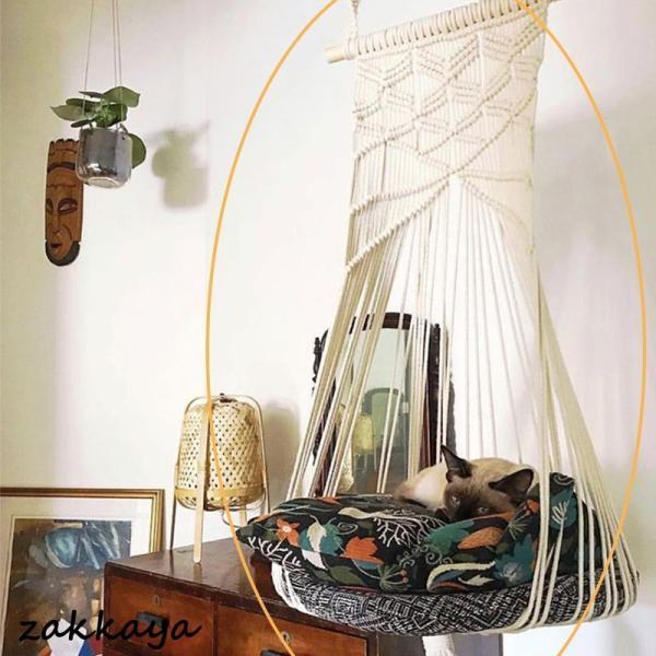 適用シーン： 昼寝 休憩 仮眠 プレゼント用 猫誕生日 猫へのご褒美適用対象：猫 にゃんズ 子猫 大型猫 にゃんこ ネコ ねこ ペット 愛猫 キャット 犬 ワンちゃん商品機能：キャットハンモック キャットベッド 猫ハンモック 猫ベッド 猫用...