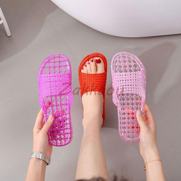 ■ 品名：健康サンダル■ 素材：PVC■ スタイル：自宅用/お風呂■ カラー：全3色■ サイズ：S-XL■ 季節：春/夏/秋検索ワード：健康サンダル 健康スリッパ ツボ押し つぼ押し こり コリ ギフト 敬老の日 贈り物 グッズ ボディポッ...