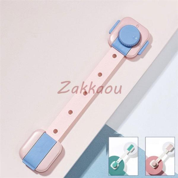 ■ 品名：チャイルドロック■ 素材：ABS+PE■ カラー：全4色■ サイズ：20*4.6cm■ 産地：中国人気検索キーワード：チャイルドロック ベビーガード　ドアロック 引き出し ストッパー 赤ちゃん 子供 指挟み ケガ防止 安全　耐震対...