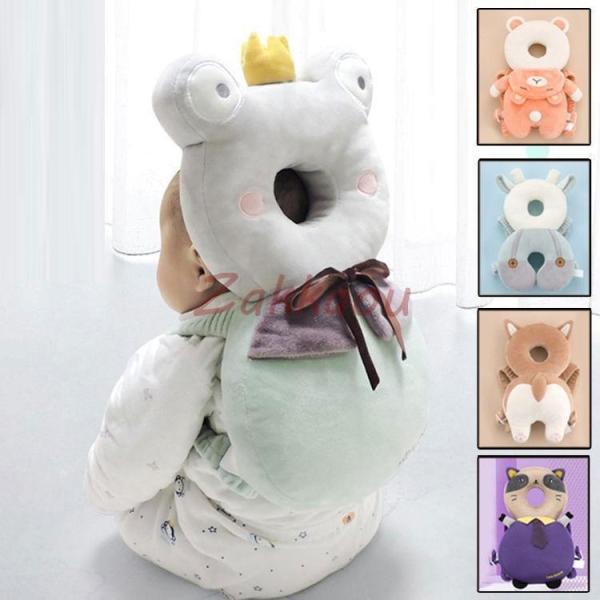 ■品名：ベビー頭保護クッション■素材：表地（ポリエステル） 充填物（ポリエステル）■カラー：全9色■サイズ：写真参考■適応年齢：5ヶ月〜60ヶ月人気検索キーワード：赤ちゃん 転倒防止 ごっつん防止 リュック 柔らか はち キッズ 乳幼児 頭...