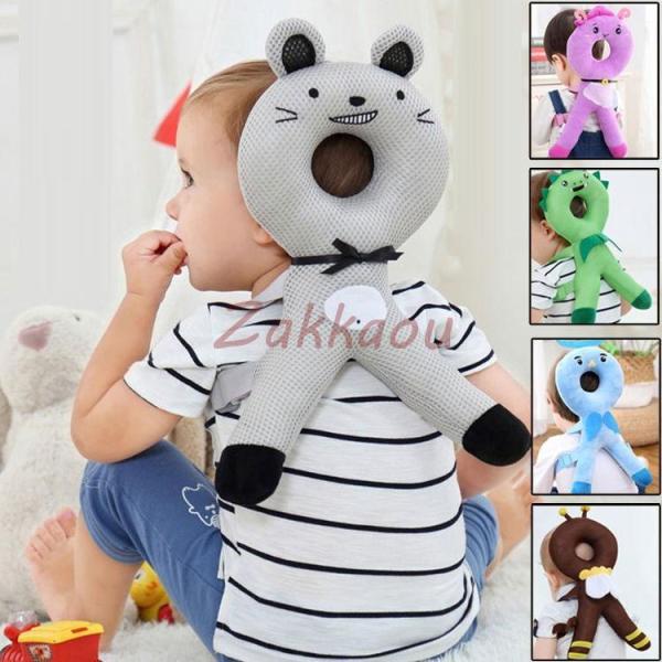 ■品名：ベビー頭保護クッション■素材：表地（ポリエステル） 充填物（PP綿）■カラー：全15色■サイズ：36*20CM■適応年齢：5ヶ月〜35ヶ月人気検索キーワード：赤ちゃん 転倒防止 ごっつん防止 リュック 柔らか はち キッズ 乳幼児 ...