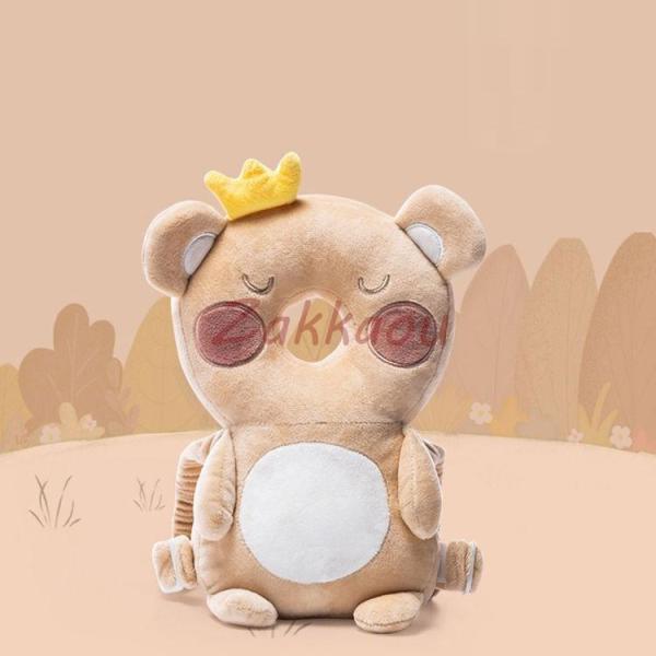 ■品名：ベビー頭保護クッション■素材：表地（ポリエステル） 充填物（ポリエステル）■カラー：A■サイズ：32.1*22.1CM■適応年齢：1ヶ月〜24ヶ月人気検索キーワード：赤ちゃん 転倒防止 ごっつん防止 リュック 柔らか はち キッズ ...