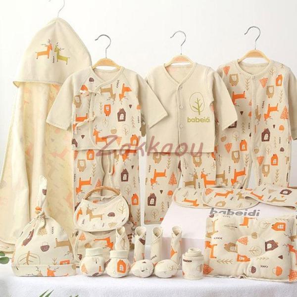 ■ 品名：ベビー洋服セット■ 素材：綿混紡■ カラー：全2色■ サイズ：59-73■ セット内容：20/22/24点セット■ 季節：オールシーズン人気検索キーワード：新生児肌着セット　敏感肌 オーガニック コットン ベビー服 ギフト ベビー...