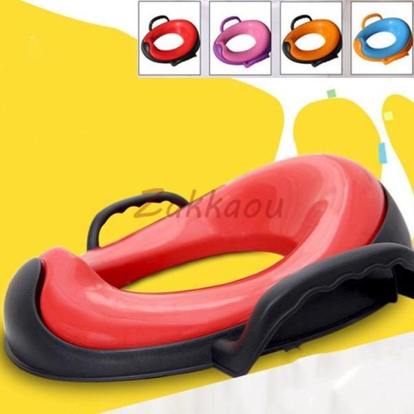 ■ 品名：子供用補助便座（蓋）■ 素材：PVC■ カラー：全2色■ サイズ：写真参考■ 対象月齢：1-8歳人気検索キーワード：幼児用便座トレーニング ハンドル 子供用 トイレットトレーナー ソフトクッション 補助便座 おまる トイレ ベビー...
