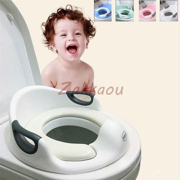 ■ 品名：子供用補助便座（蓋）■ 素材：PP+ABS■ カラー：全4色■ サイズ：33.5*33.5*15cm■ 対象月齢：1-7歳人気検索キーワード：幼児用便座トレーニング ハンドル 子供用 トイレットトレーナー ソフトクッション 補助便...