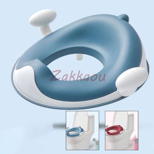 ■ 品名：子供用補助便座（蓋）■ 素材：PU / PP / TPE■ カラー：全2色■ サイズ：36*32*11.5cm■ 対象月齢：2-8歳人気検索キーワード：幼児用便座トレーニング ハンドル 子供用 トイレットトレーナー ソフトクッショ...