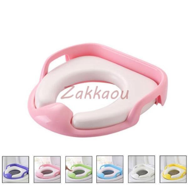 ■ 品名：子供用補助便座（蓋）■ 素材：PP / PU■ カラー：全6色■ サイズ：9*29.5*32cm■ 対象月齢：1-6歳人気検索キーワード：幼児用便座トレーニング ハンドル 子供用 トイレットトレーナー ソフトクッション 補助便座 ...