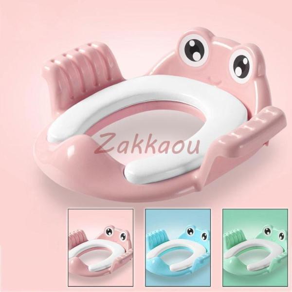 ■ 品名：子供用補助便座（蓋）■ 素材：PP■ カラー：全3色■ サイズ：35*38*8cm■ 対象月齢：1-3歳人気検索キーワード：幼児用便座トレーニング ハンドル 子供用 トイレットトレーナー ソフトクッション 補助便座 おまる トイレ...