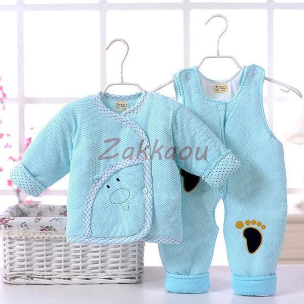 ■ 品名：ベビー中綿コート■ 素材：コットン■ カラー：全5色■ サイズ：66-73■ セット内容：2点セット■ 季節：秋/冬人気検索キーワード：ベビー ロンパース 子どもダウンコート カバーオール ジャンプスーツ フード付き 防寒アウター...