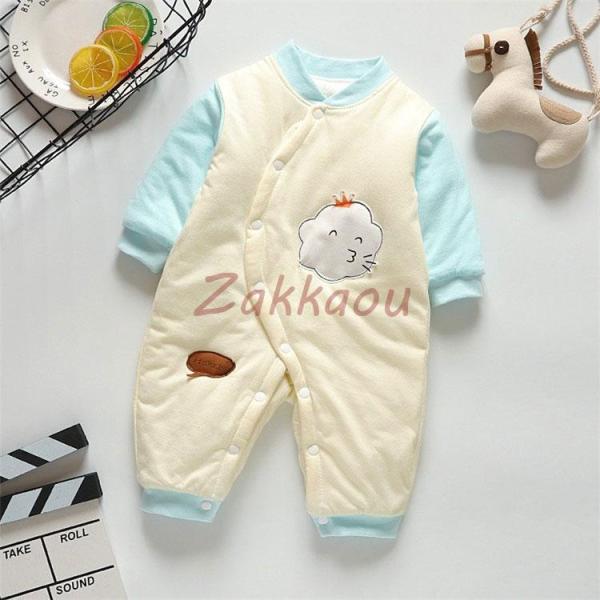 ■ 品名：ベビー中綿コート■ 素材：コットン■ カラー：全6色■ サイズ：66-90■ 季節：秋/冬人気検索キーワード：ベビー ロンパース 子どもダウンコート カバーオール ジャンプスーツ フード付き 防寒アウター ダウンジャケット 秋春冬...