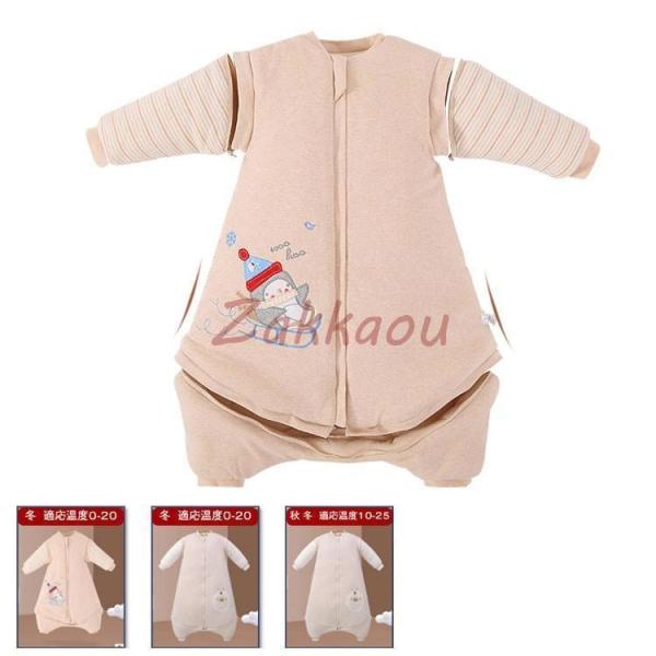 【品名】:ベビー用寝袋【素材】:ポリエステル 【カラー】：全3色【サイズ】：S-L【季節】:秋 冬人気検索キーワード：スリーパー ガーゼ メッシュ 赤ちゃん ハンスパンプキン 夏用クールスリーパー ジッパー型 ベビー キッズ ガーゼ スリー...