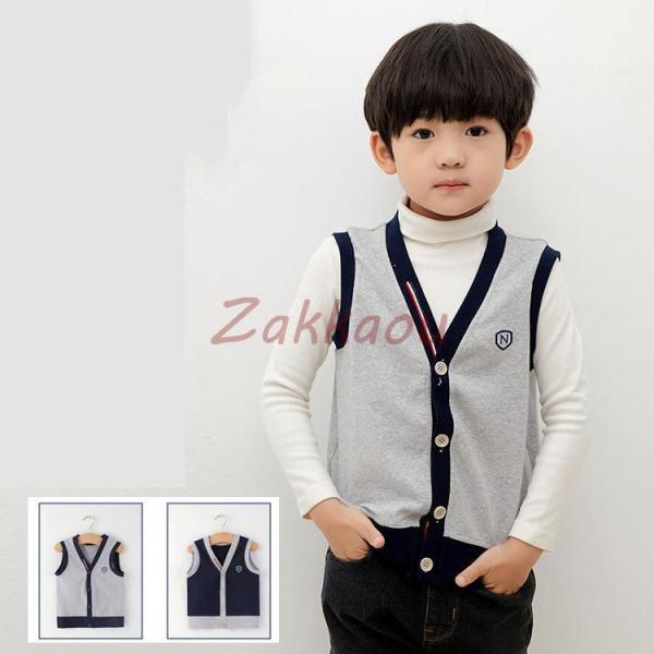 ■ 品名：キッズベスト■ 素材：綿混紡■ スタイル：可愛い/カジュアル■ カラー：全2色■ サイズ：90-150■ 季節：春/秋/冬人気検索キーワード：ニットベスト キッズニットベスト カジュアル 洗える 家庭洗濯OK ウール混 春秋秋冬 ...