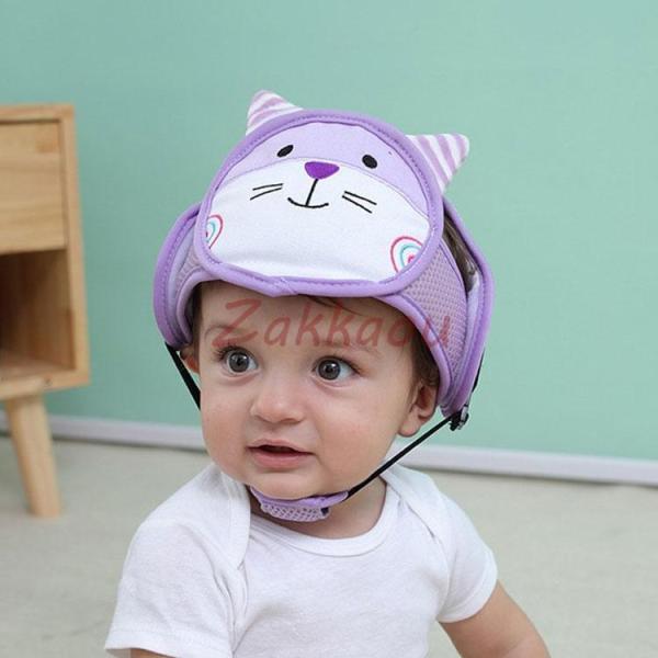 ■品名：ベビー頭保護クッション■素材：表地（ポリエステル） 充填物（PP綿）■カラー：全3色■サイズ：F■適応年齢：6ヶ月-24ヶ月人気検索キーワード：赤ちゃん 転倒防止 ごっつん防止 リュック 柔らか はち キッズ 乳幼児 頭保護 メッシ...