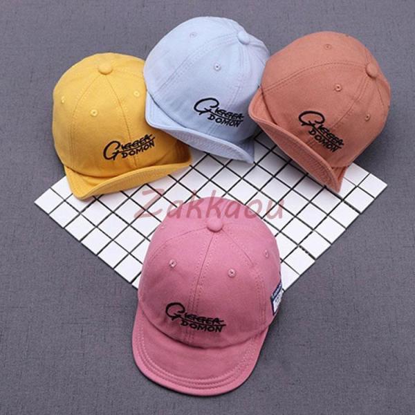 ■品名: ベビー帽子■素材:コットン ■カラー：全4色■サイズ：頭周り44-47CM■年齢:4-12ヶ月■季節：春、夏、秋
