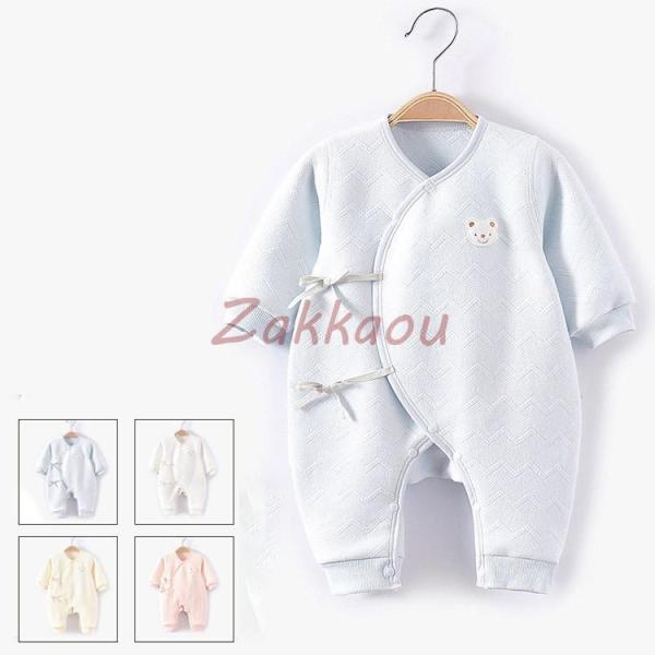 ■ 品名：ロンパース■ 素材：コットン■ カラー：全4色■ サイズ：52-59■ 産地：中国人気検索キーワード：秋冬　ロンパース ベビー つなぎ 新生児 幼児 女の子 男の子 ジャンプスーツベビー服 赤ちゃん 着ぐるみ 百日祝い 出産祝い ...