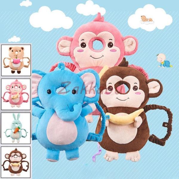 ■品名：ベビー頭保護クッション■素材：表地（ポリエステル） 充填物（PP綿）■カラー：全8色■サイズ：35*25CM■適応年齢：12ヶ月〜60ヶ月人気検索キーワード：赤ちゃん 転倒防止 ごっつん防止 リュック 柔らか はち キッズ 乳幼児 ...