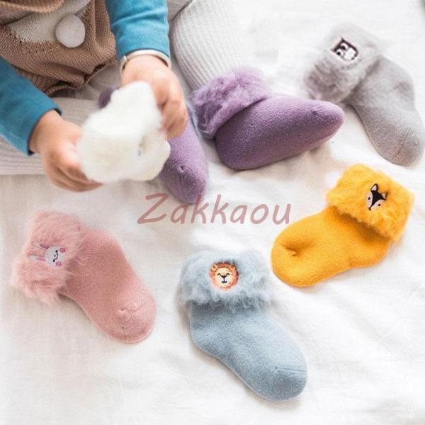 ■ 品名：ベビー用靴下■ 素材：綿混紡■ カラー：全6色■ サイズ：S-M■ セット内容：3足■ 季節：春/秋/冬人気検索キーワード：ベビー服 赤ちゃん 服 ベビー 靴下 男の子 女の子 ソックス 新生児 可愛い ぬいぐるみ付き 新生児靴下...